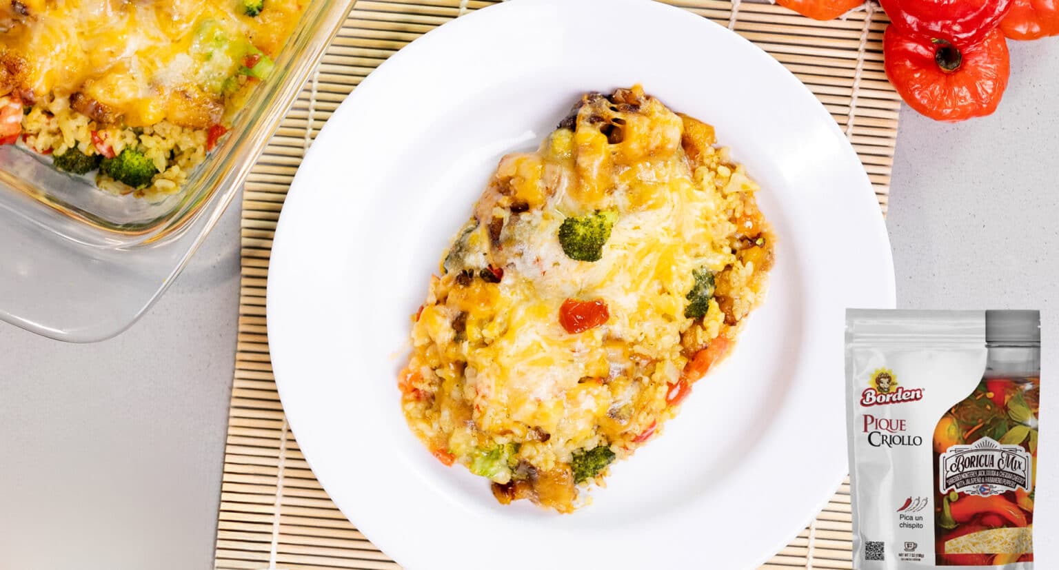 Arroz Boricua con Pique Criollo - 7 Días de Sabor